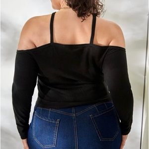 SHEIN | Tops | Plus Size Criss Cross Top | Poshmark